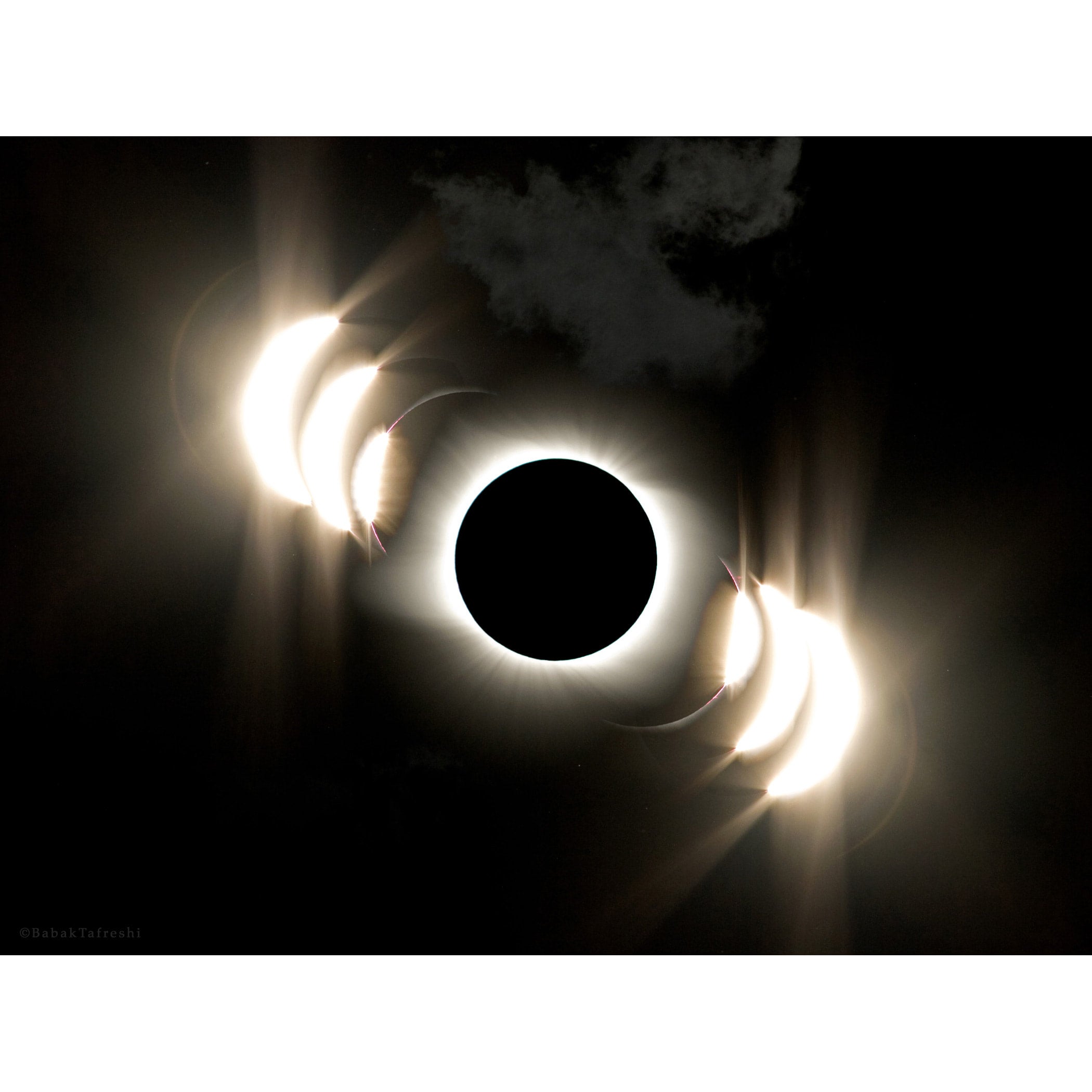 Total Solar Eclipse Sequence | Babak Tafreshi Photography